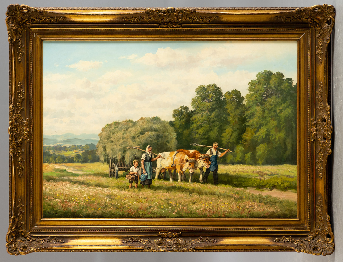 Images for 2501489. WILLY HANFT (1888-1987). Peasant family after the ...