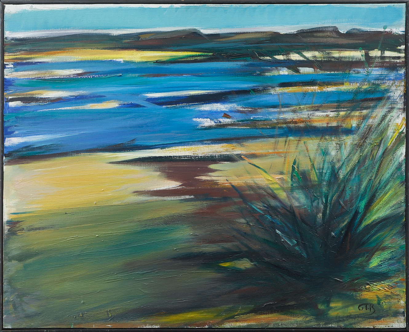 Images for 2586789. JOHN IVAR BERG. "Windy day, Gotland", oil on canvas ...