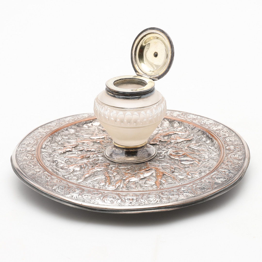 Images for 2617207. AN ELKINGTON & Co ELECTROTYPE INKSTAND. - Auctionet
