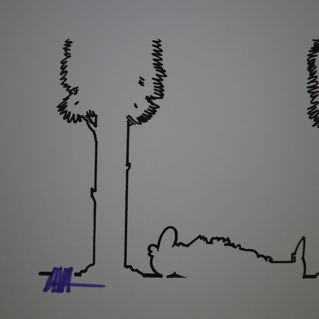 Images for 2632790. - "CAVA" - La Linea (cartoon), lithograph from the ...