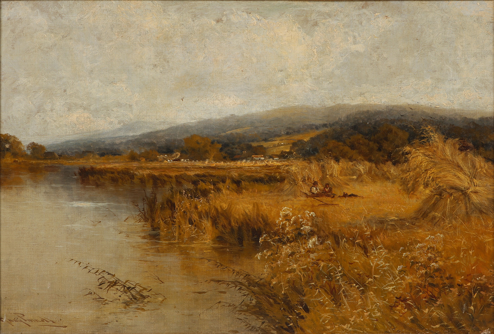 Images for 2679050. HARRY PENNELL. Landscape with figures, oil on ...