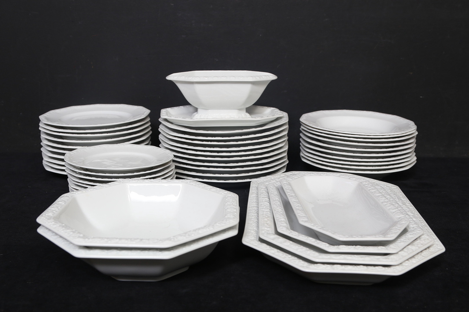 Images for 2684894. DINING SET, 46 pieces, porcelain, Maria, Weiss ...