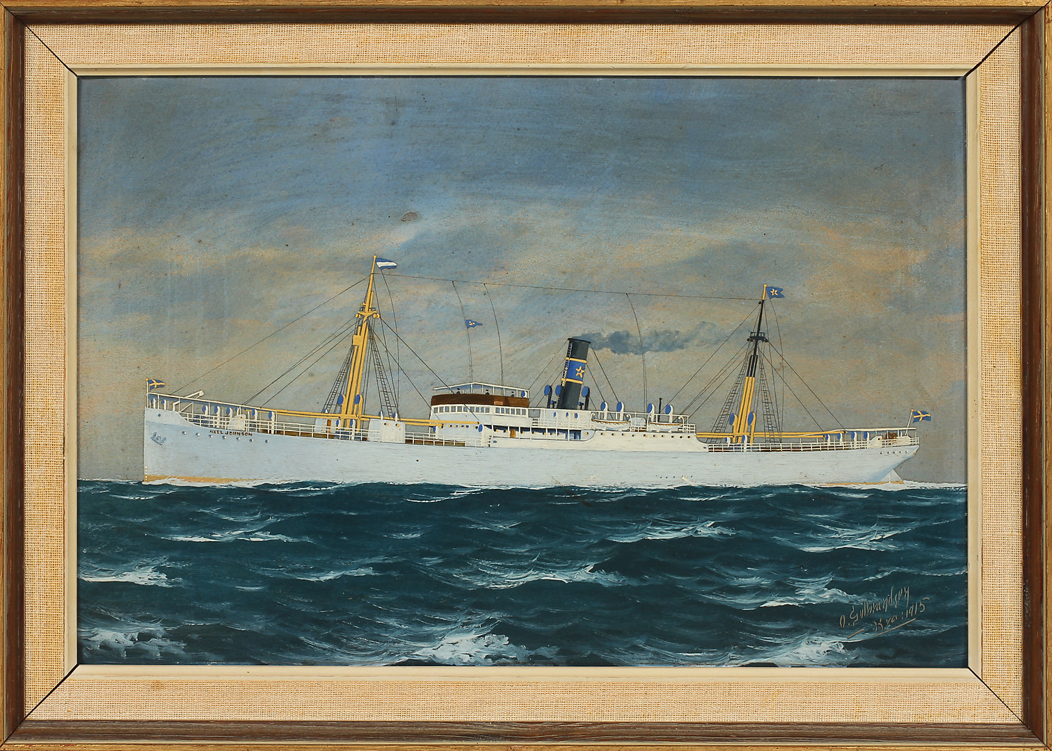 Images for 268793. OLAF GULBRANDSEN. Ship portrait by Axel Johnson ...