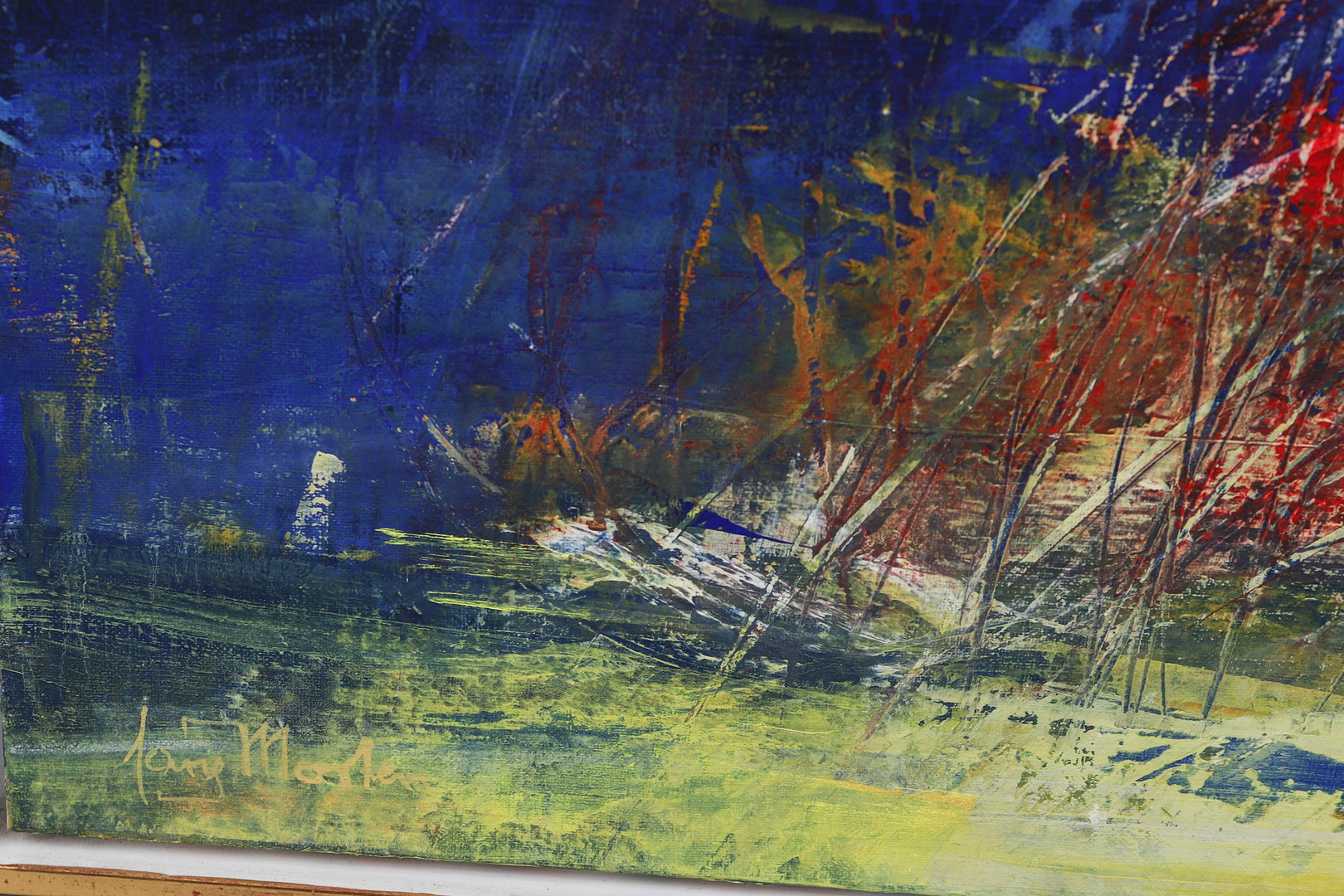 Images for 2807653. JANE MORTEN (DANMARK, FÖDD 1959). "Solstrejf" oil ...