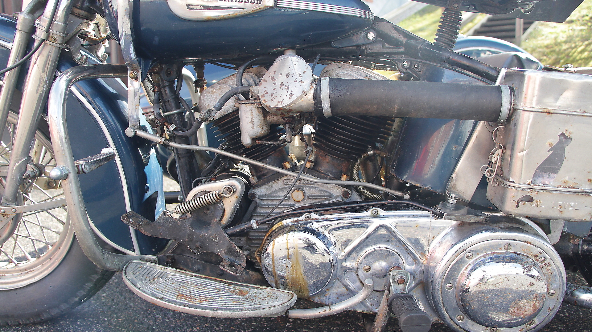 Images for 282426. VETERAN MOTORCYCLE WITH SIDE CAR, Harley Davidson ...