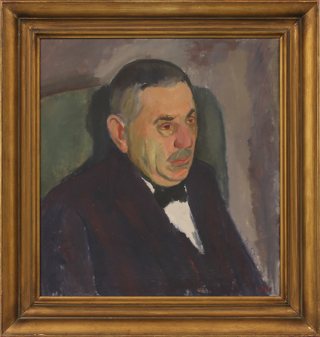 Images for 289485. NILS NILSSON (1901-1949). Portrait, oil on canvas ...