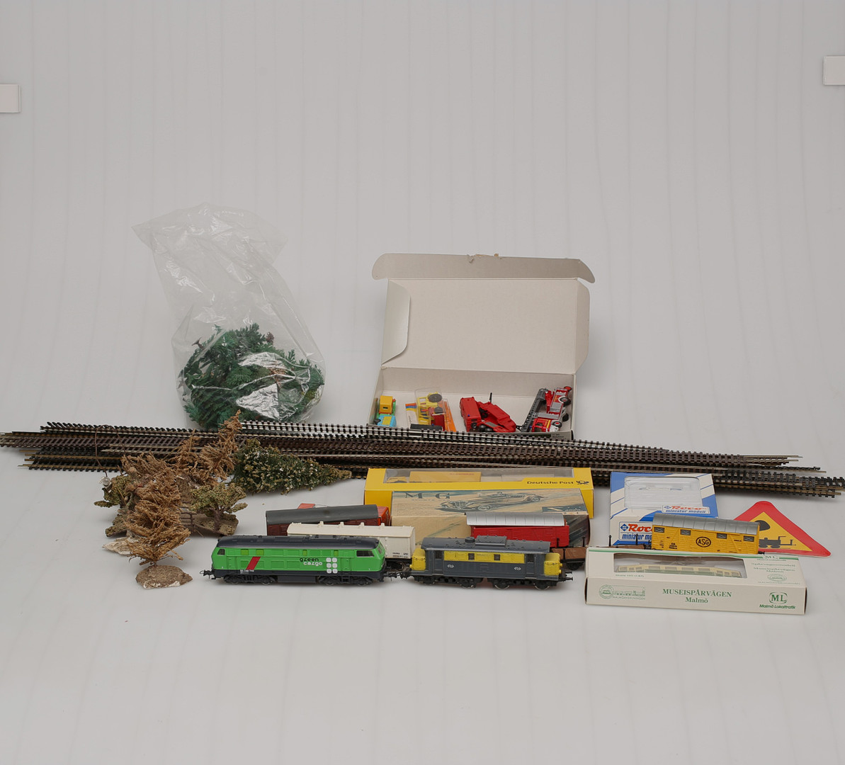 Bilder för 3070770. MODELLTÅG, Lok "Green Cargo", lok utan namn ...