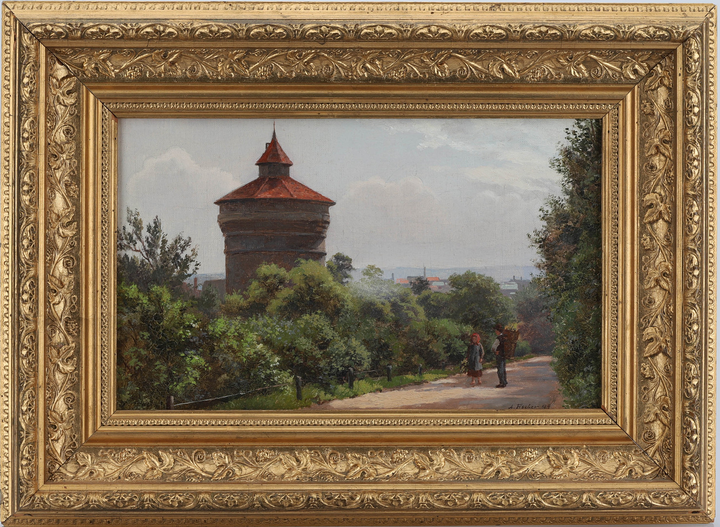 Bilder för 3187544. JOHANNES AUGUST FISCHER (DANMARK, 1954-1921). "I ...