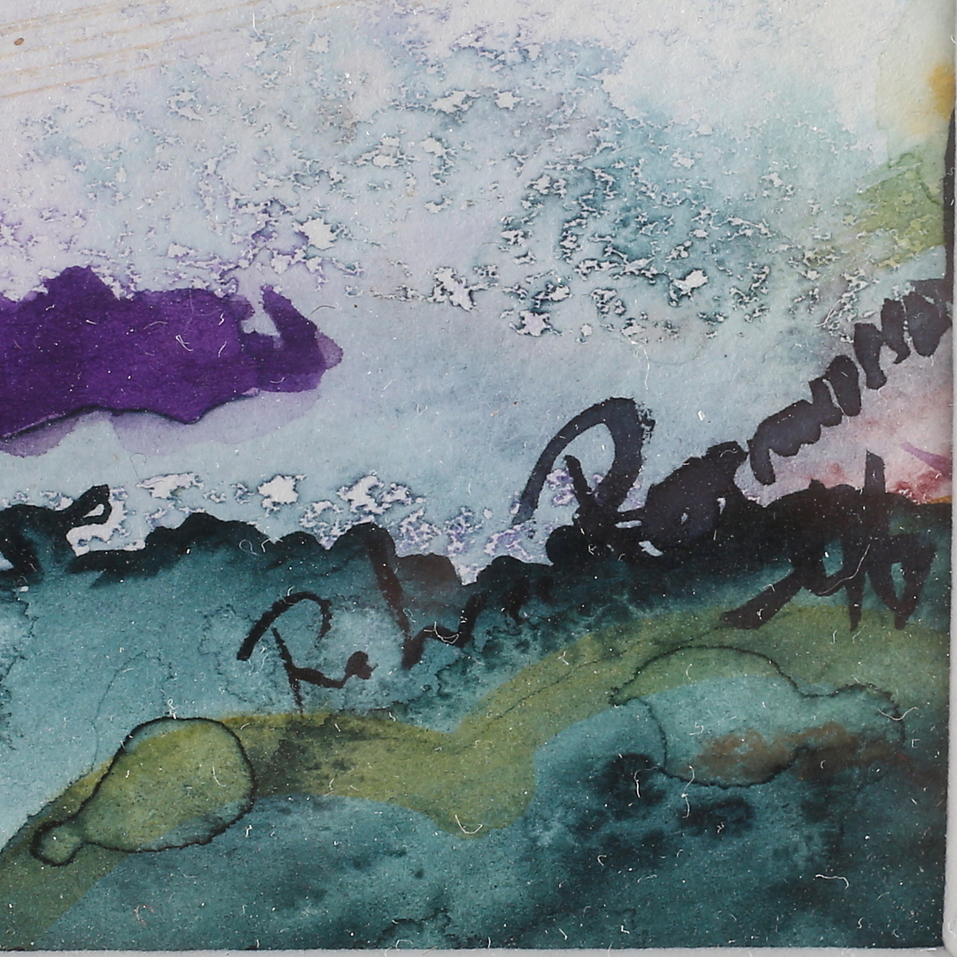 Bilder zu 364412. ROBERT L. RASMUSSEN. Komposition, Aquarell, signiert ...