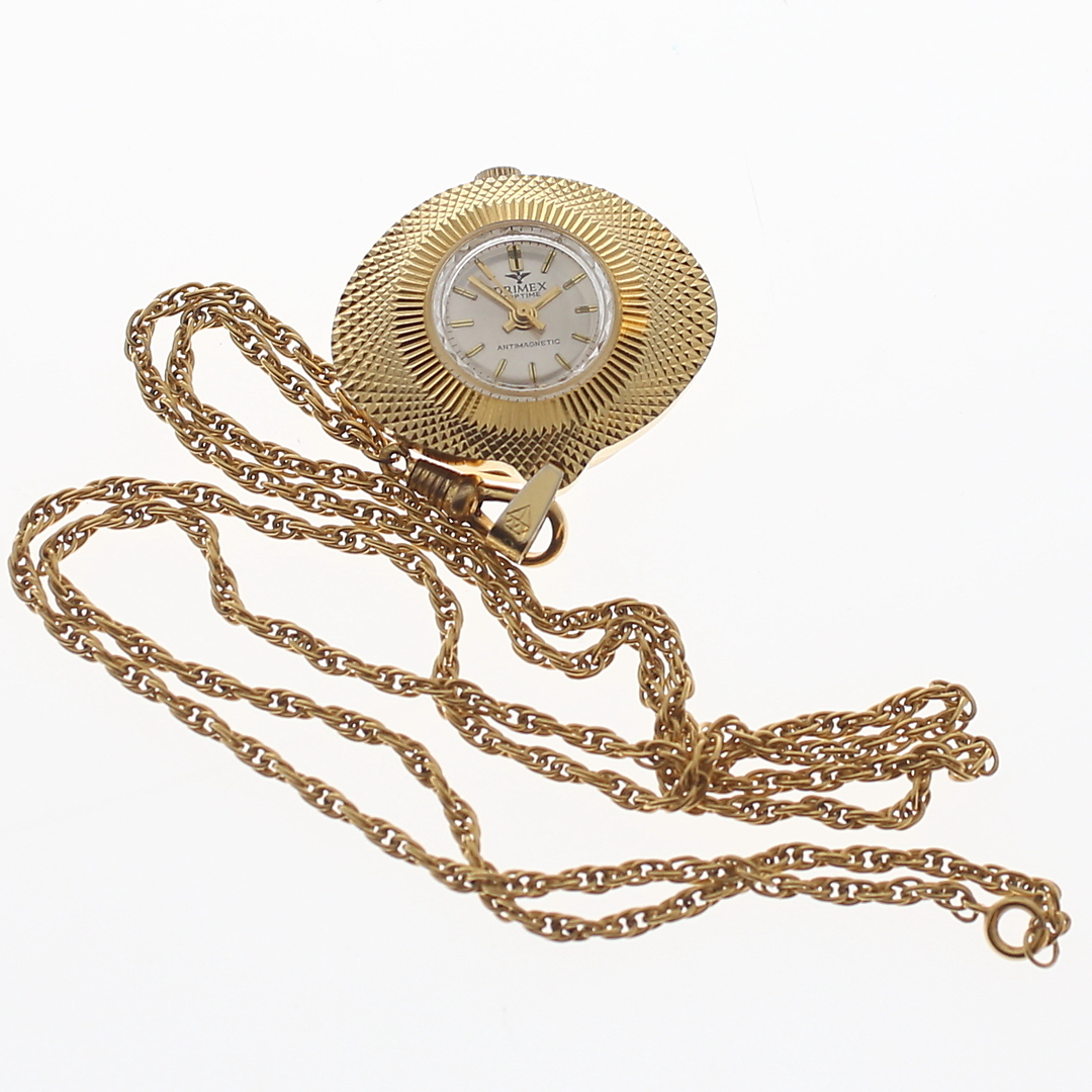 Images for 380695. NECK WATCH, Drimex Top Time, antimagnetic, yellow ...