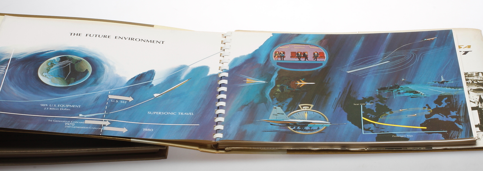 Images for 392272. AIRPLANE LITERATURE, 2 pcs. Boeing 2706 and Lockheed ...