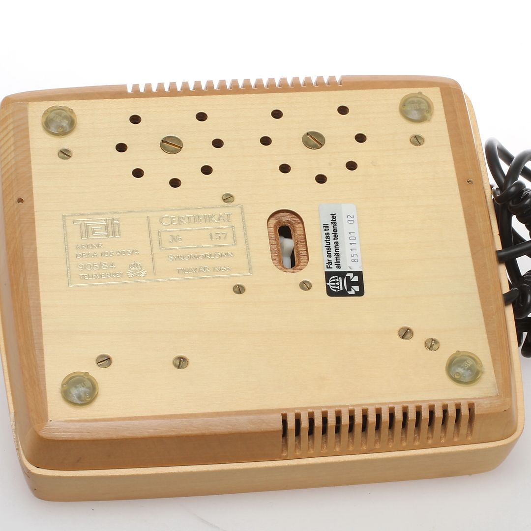 Images for 398013. TELEPHONE, "Diavox", Sykomorlönn, Carl Arne Breger ...