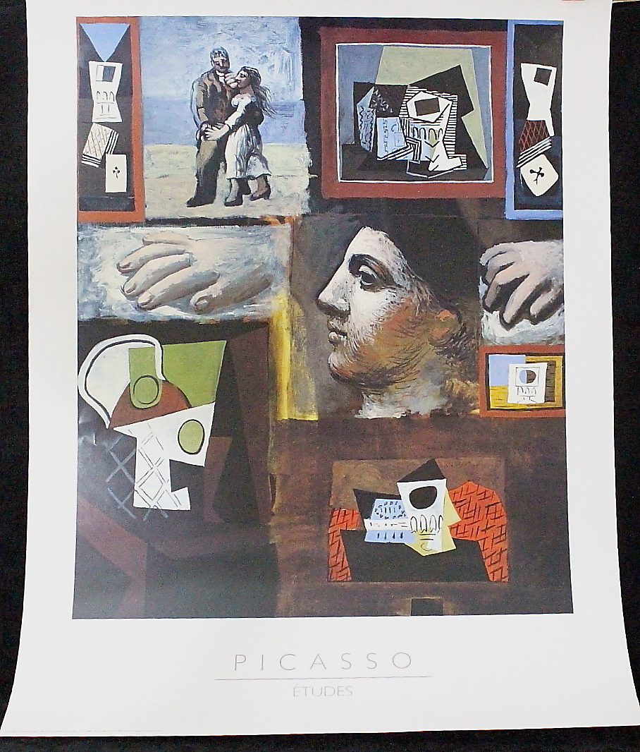 Images for 442979. PABLO PICASSO. exhibition print, after "Etudes" Picasso Museum in Paris, 1920 ...