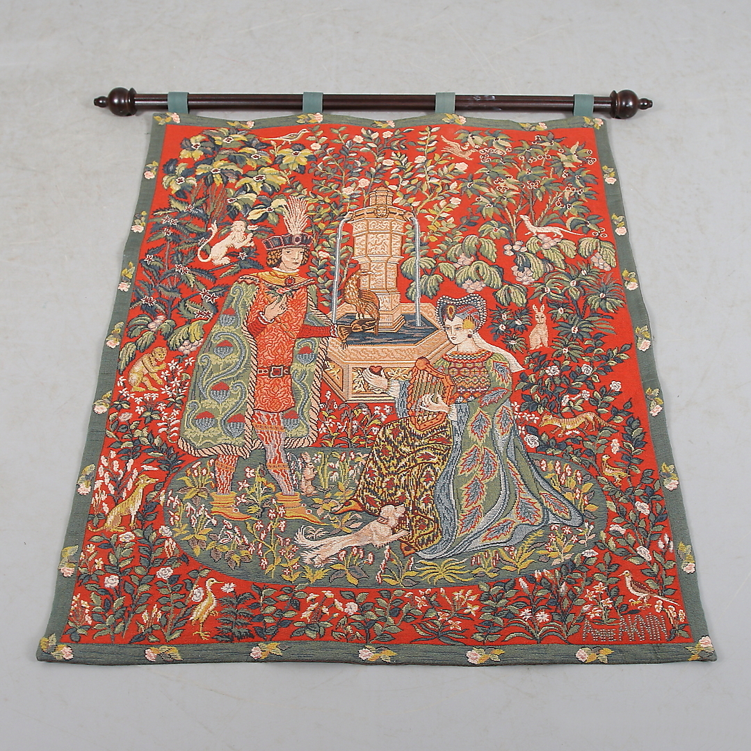 Images for 450014. WALL TAPESTRY, Anne-Roland Aknin, Le Roman de la ...