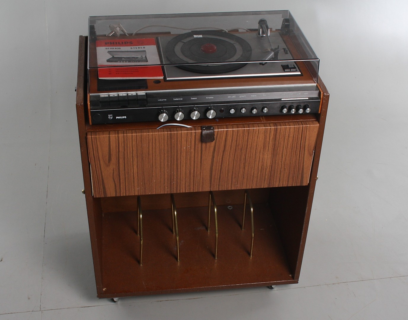 Images for 450483. STEREO BENCH with wheels, Philips 66 RH 836 stereo ...