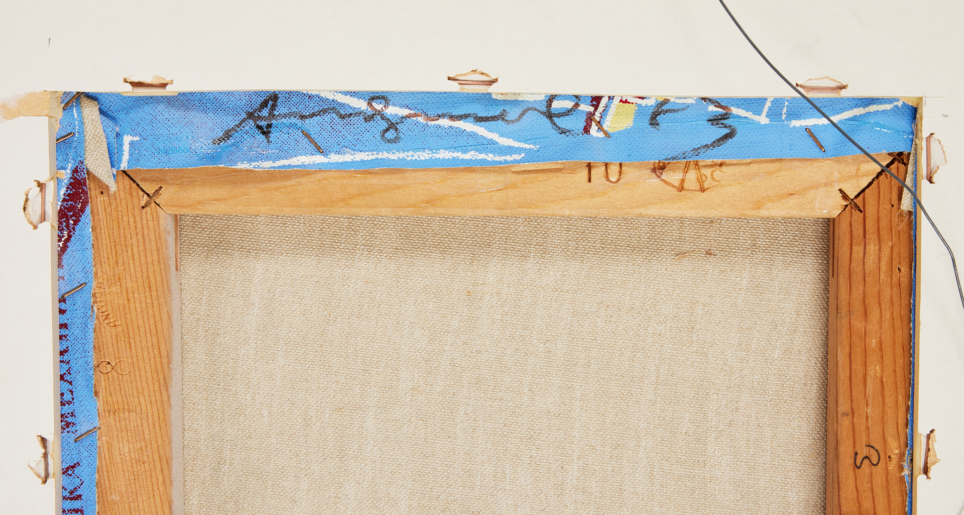 ANDY WARHOL. “Monkey (Toy painting)”.