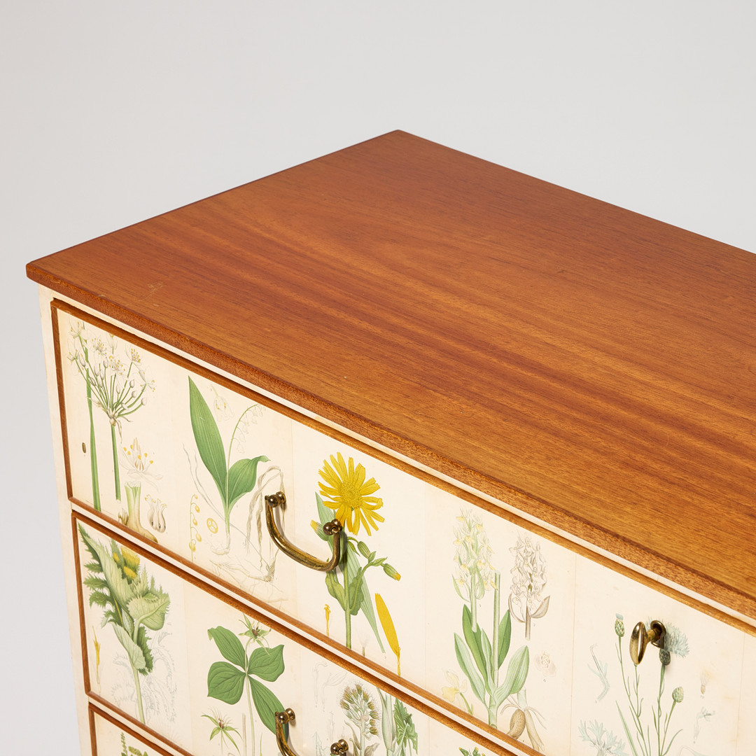 JOSEF FRANK. “Flora”, byrå, Firma Svenskt Tenn, Stockholm 1950/60-tal ...