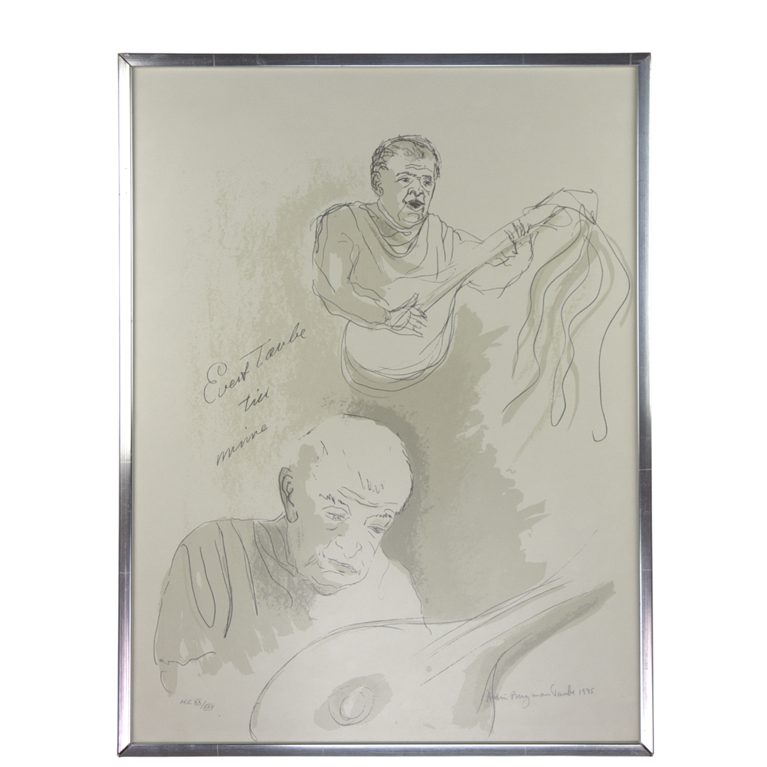 Images for 4780077. ASTRID BERGMAN TAUBE. Lithograph, HCXX/XXV, “Evert ...