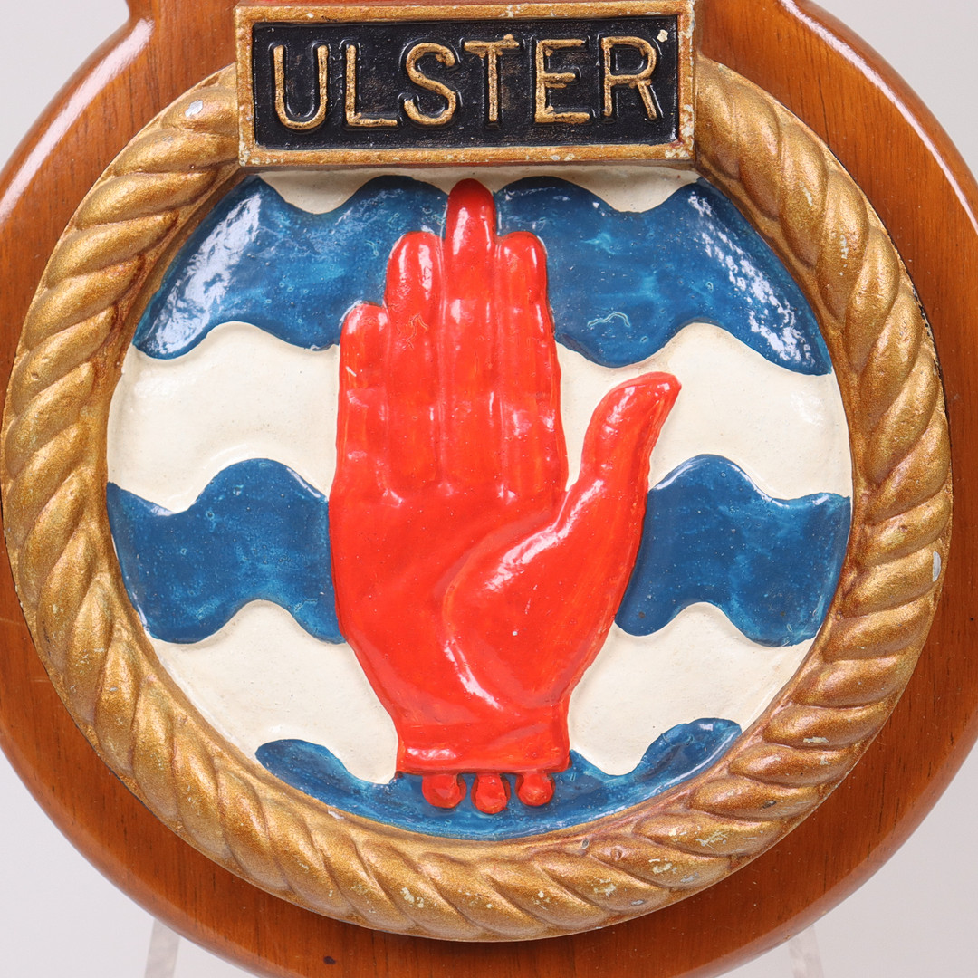 Images for 4799295. WALL PLAQUE, HMS Ulster (R83), cold painted gun ...