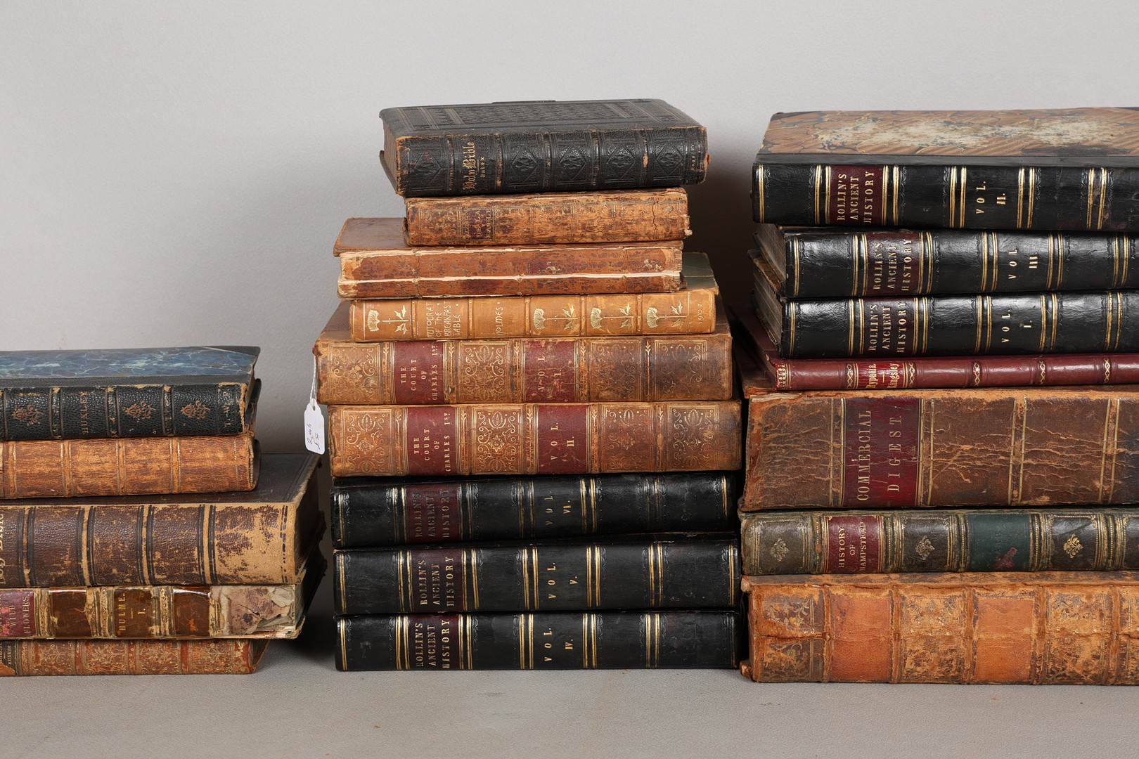 Images for 4973343. 18TH & 19TH CENTURY ANTIQUARIAN LEATHER BINDINGS ...