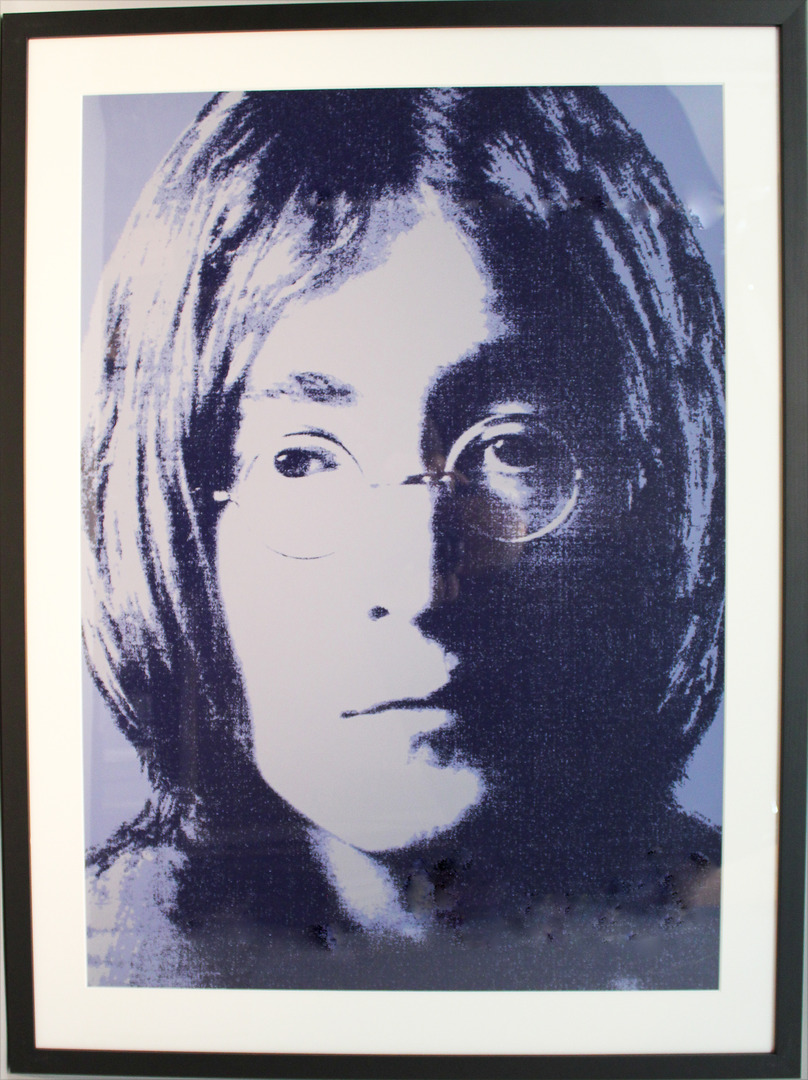 Images for 59094. TOM MOORE. John Lennon. Silkscreen printing. Signed ...