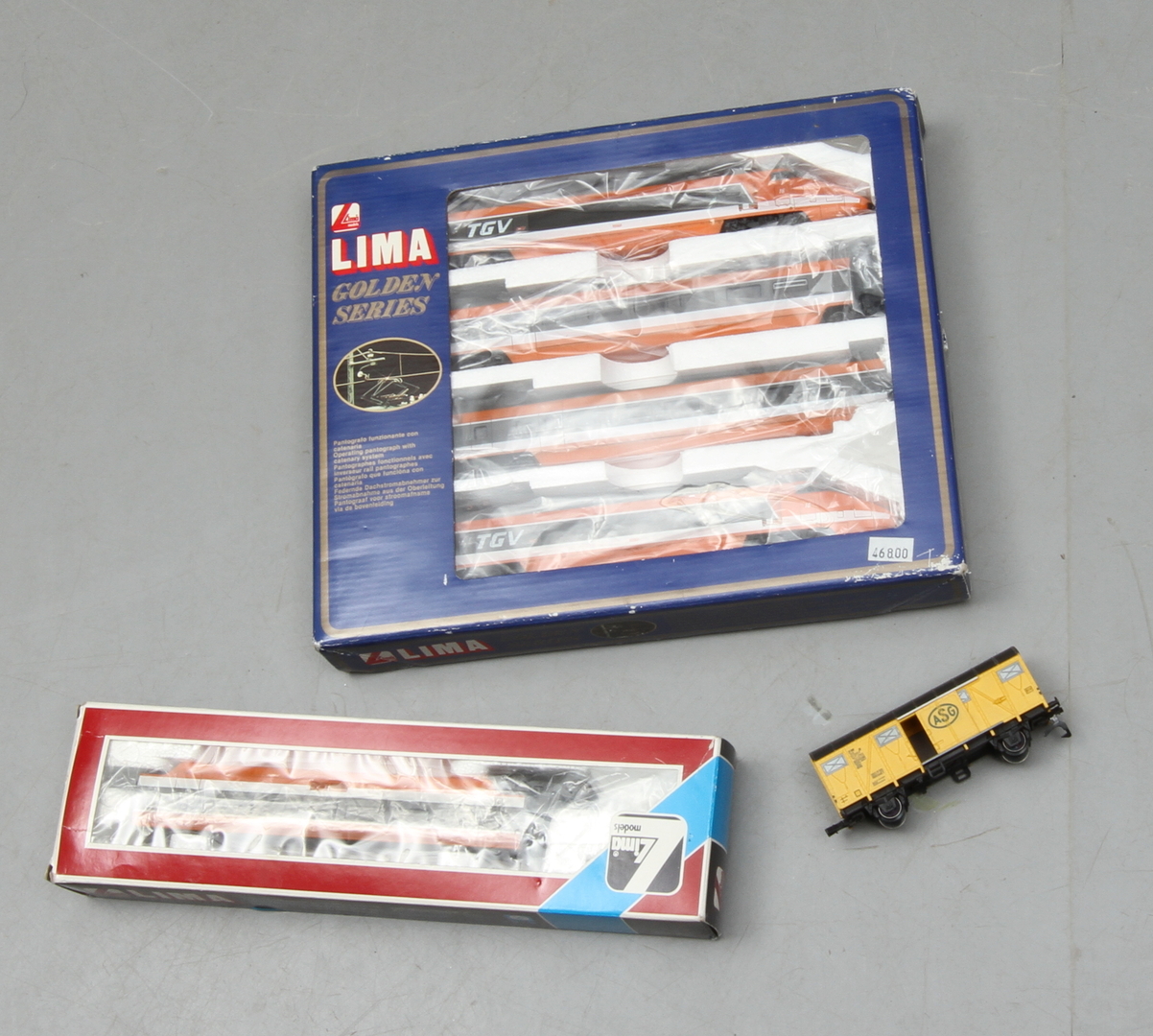 Images for 62245. MODEL TRAIN LIMA train set with TGV 4 parts in ...
