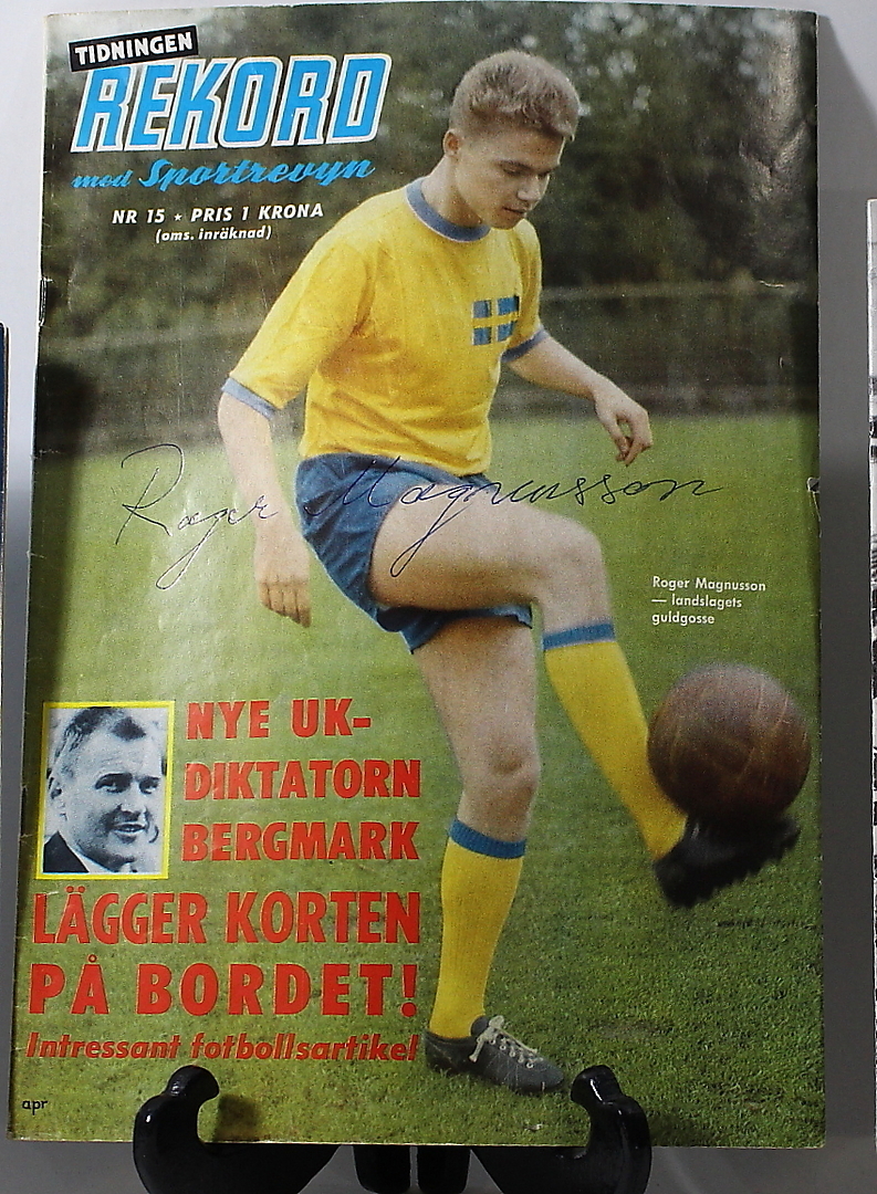 Images for 659968. NEWSPAPERS, 3 pcs, with autographs, Ove Fundin ...