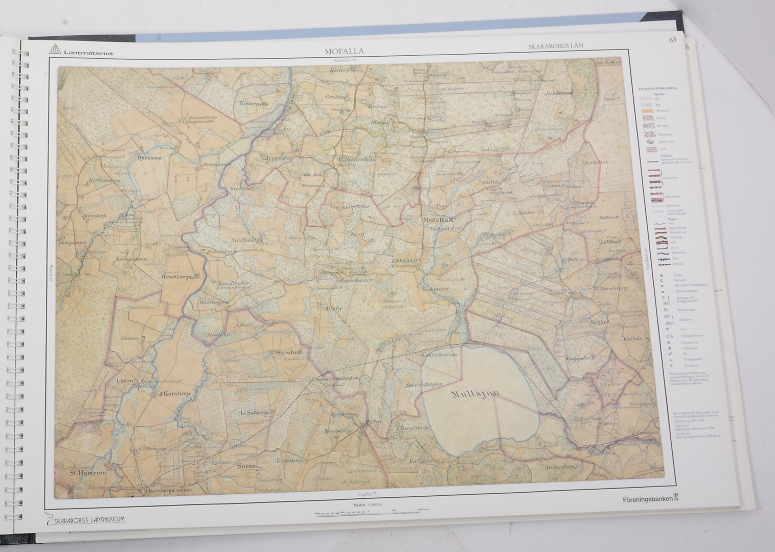 Images for 958496. Economic map of Skaraborg county 1877 - 1872 ...