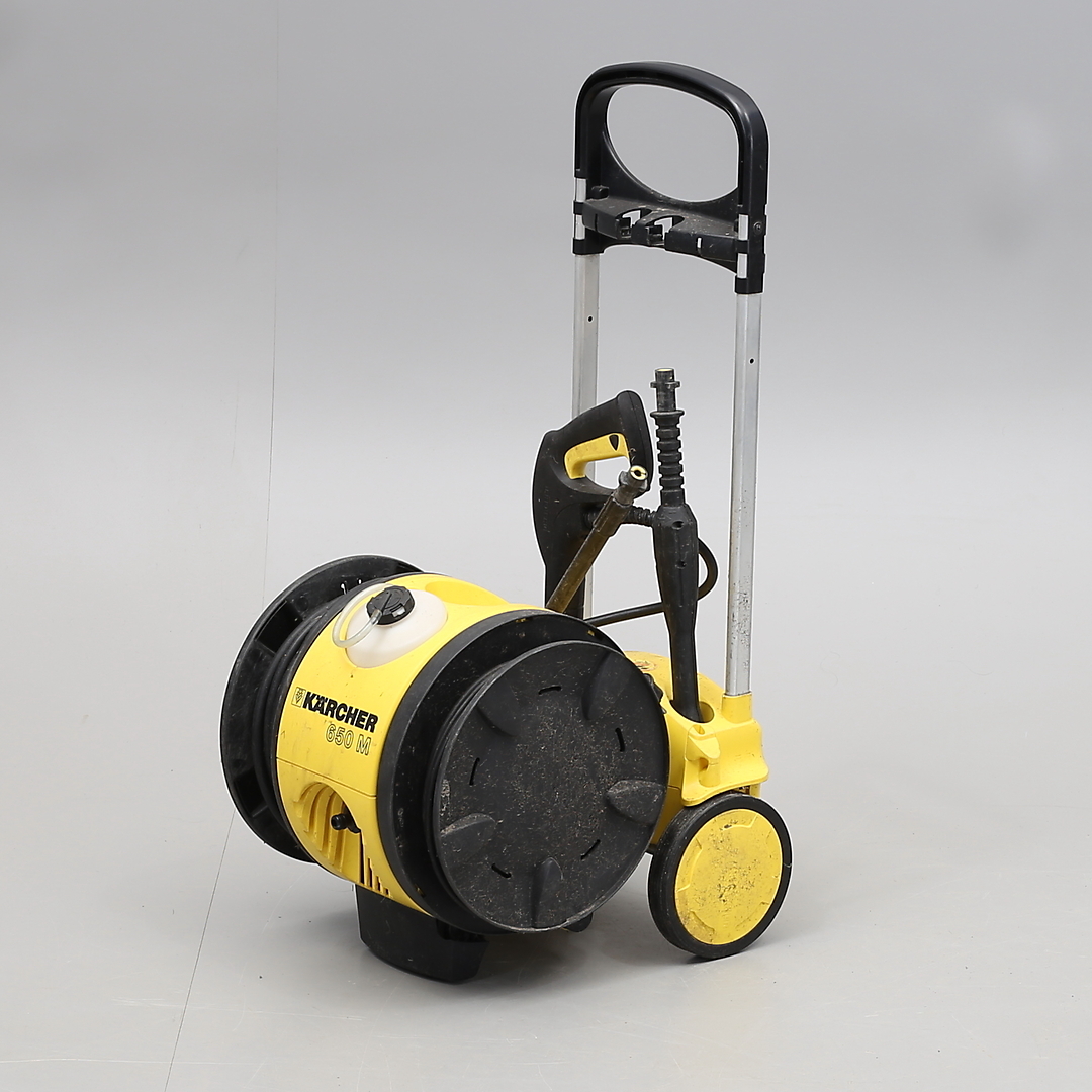 Images for 984931. HIGH-PRESSURE WASHER, Kärcher 650 M and HOSE WINDER ...