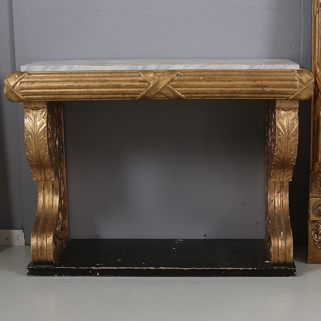 Images for 987163. MIRROR and CONSOLE TABLE, Empire, i.a. Lars Magnus ...