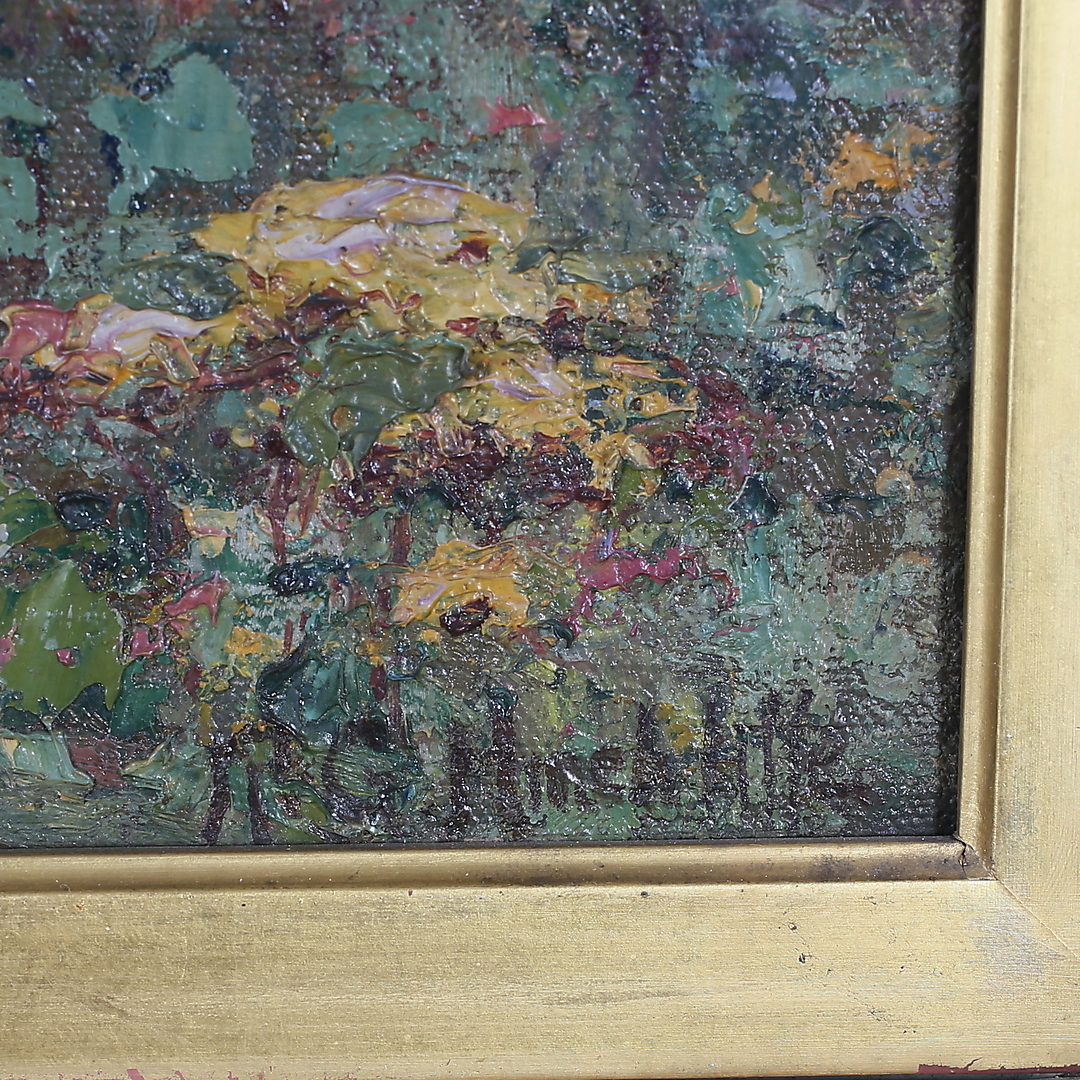 Images for 992219. RICHARD GEORGE HINCHCLIFFE. Summer landscape, oil on ...