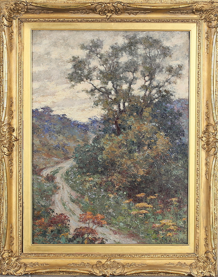 Images for 992219. RICHARD GEORGE HINCHCLIFFE. Summer landscape, oil on ...