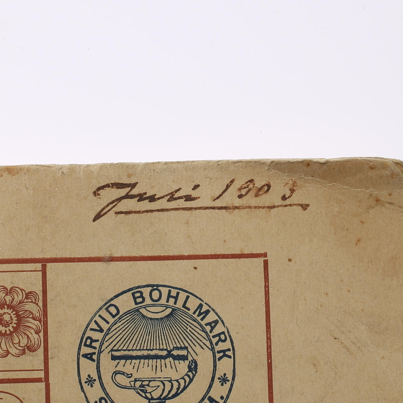 HÄFTE/BOK, 2 st, "Böhlmarks 1872-1937", Erik Andrén, Stockholm 1937 ...