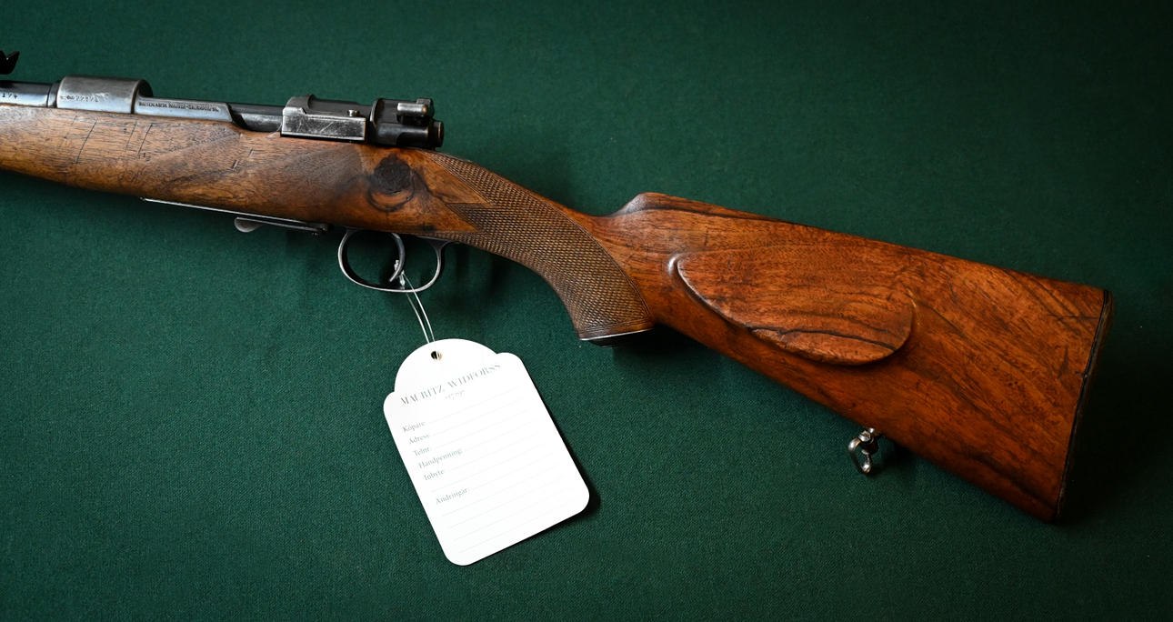 MAUSER. 98 "TYPE B" Sporter cal. 9x57. Licence weapons - Rifles - Auctionet