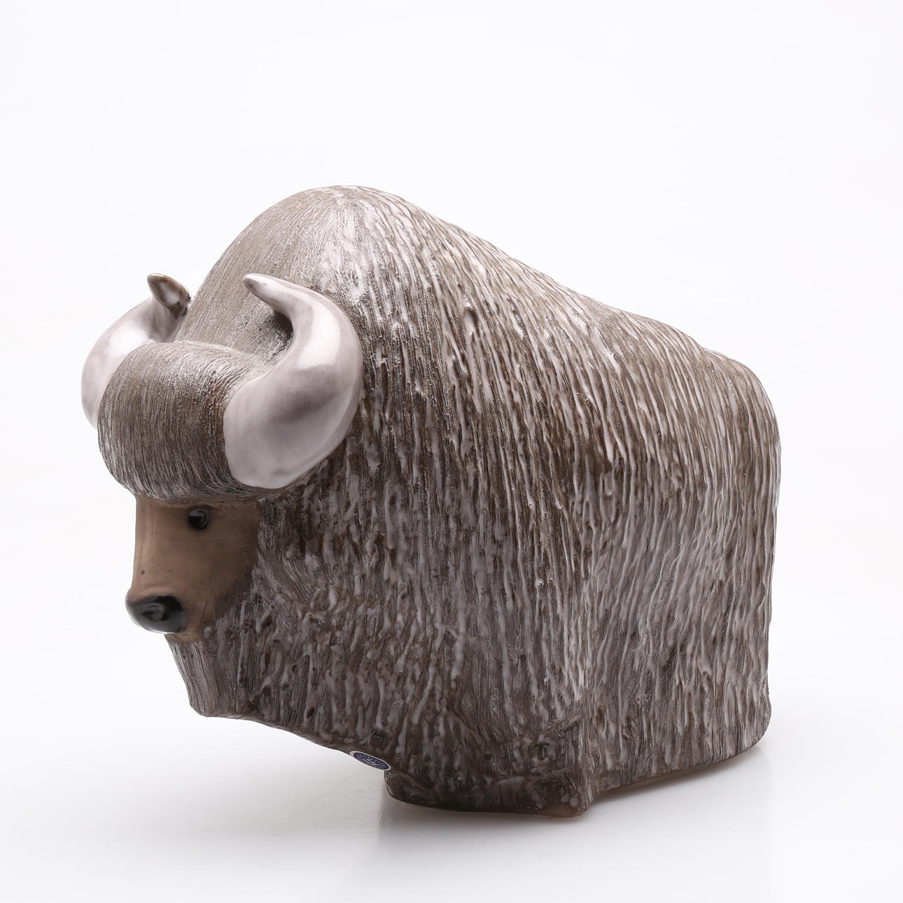 BISONOXE, största modellen, Göran Andersson, Upsala Ekeby. Keramik ...