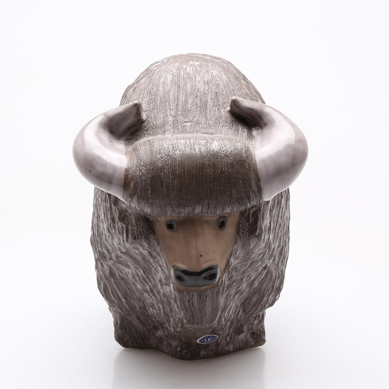 BISONOXE, största modellen, Göran Andersson, Upsala Ekeby. Keramik ...