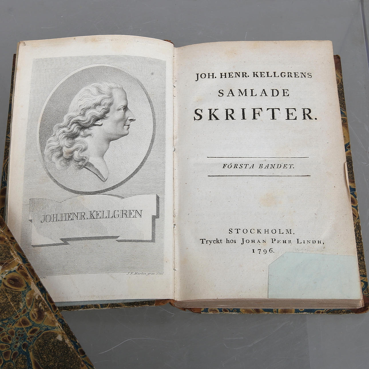 JOHAN HENRIC KELLGREN. "Samlade Skrifter", 3 band, Tryckt hos Johan ...