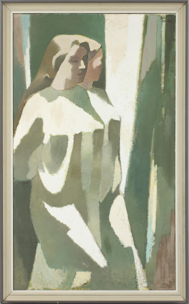 GUNNAR ZILO. Oil on canvas, signed -43-44. Art - Paintings - Auctionet