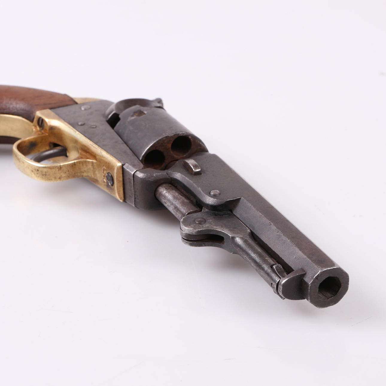 BLOCK REVOLVER, Colt Pocket, M/1849, year of manufacture 1858. Weapons ...