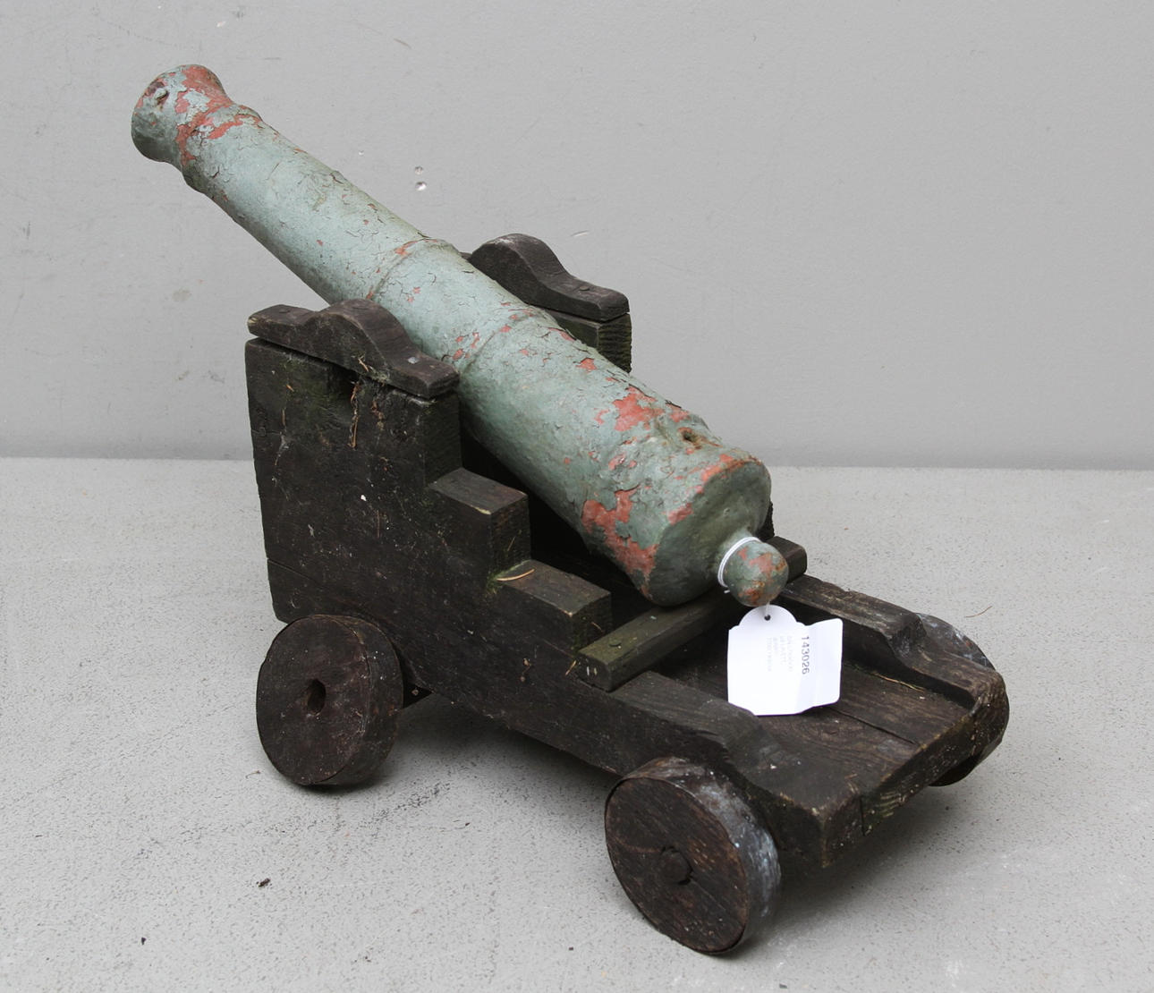 SALUTE CANNON on LAVETT, cast iron, 1700s / 1800s. Coins, Medals ...