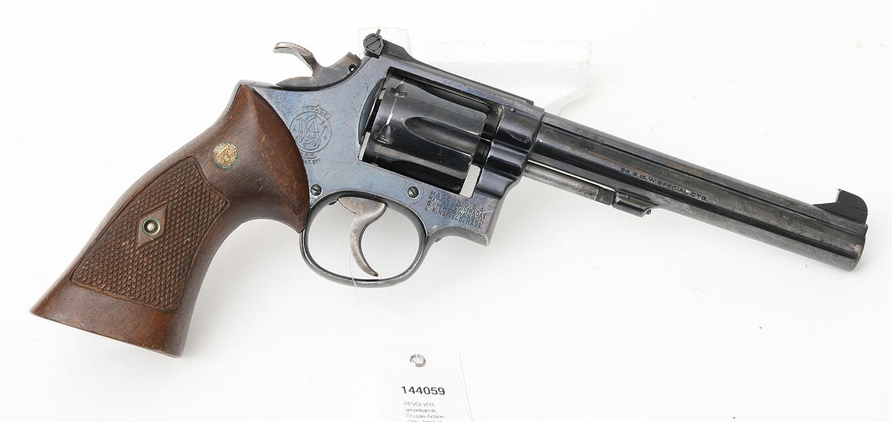 (356) REVOLVER, amerikansk, Double Action Only, fabrikat Smith & Wesson ...