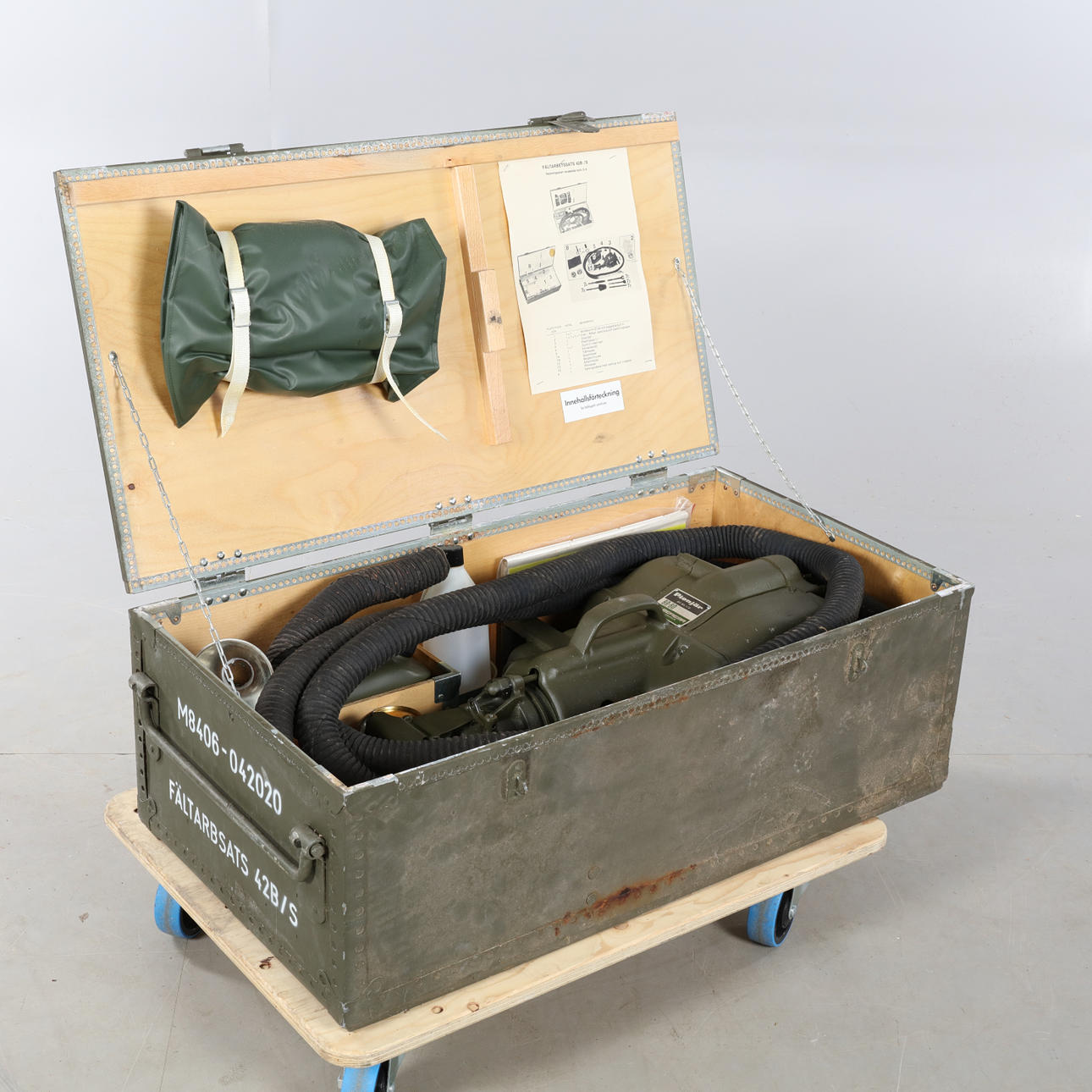 ROCK DRILLING MACHINE, field work set 42B/S, Pioneer BR 80, Berema ...