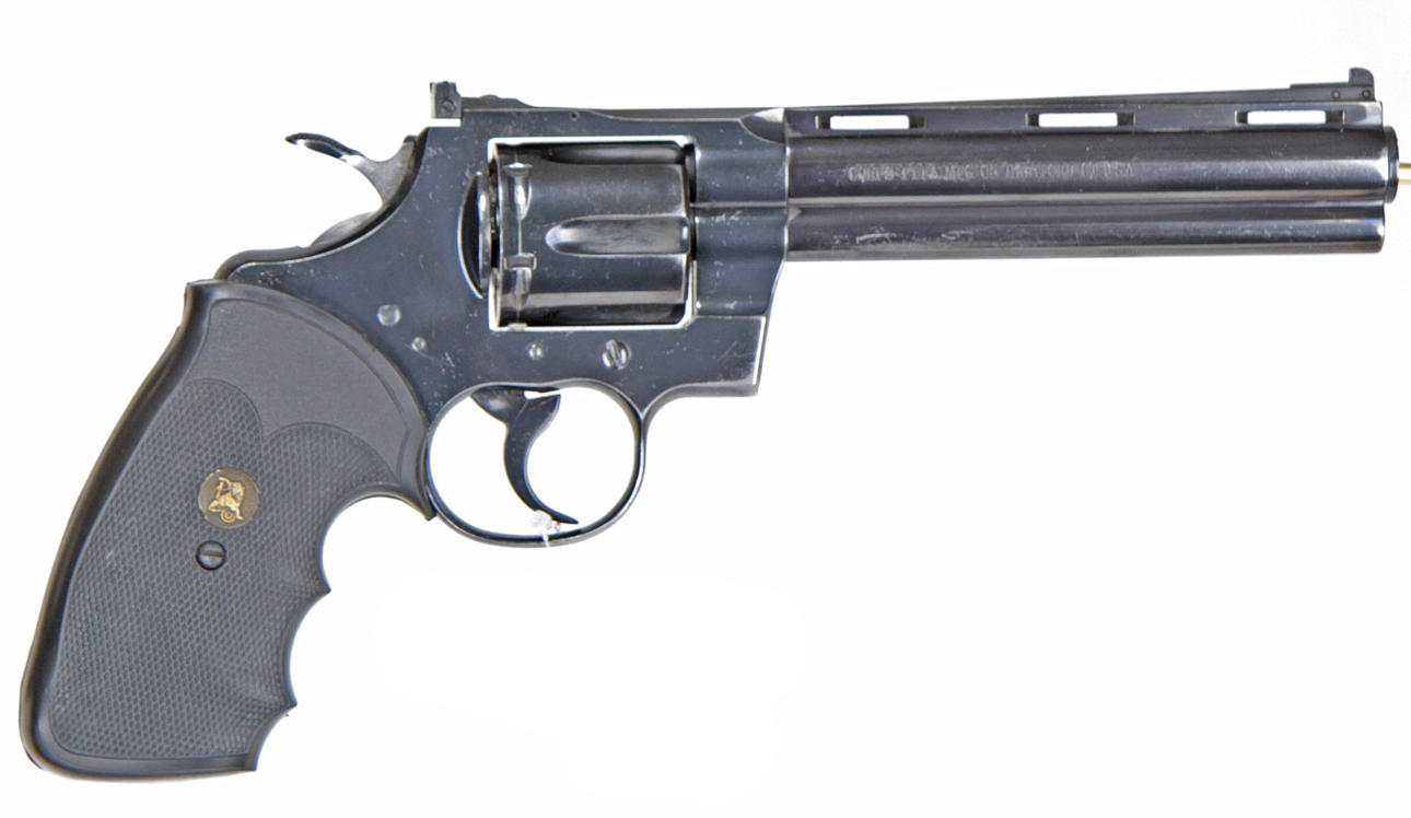 244. REVOLVER, amerikkalainen, Double Action, merkki Colt, malli Python ...