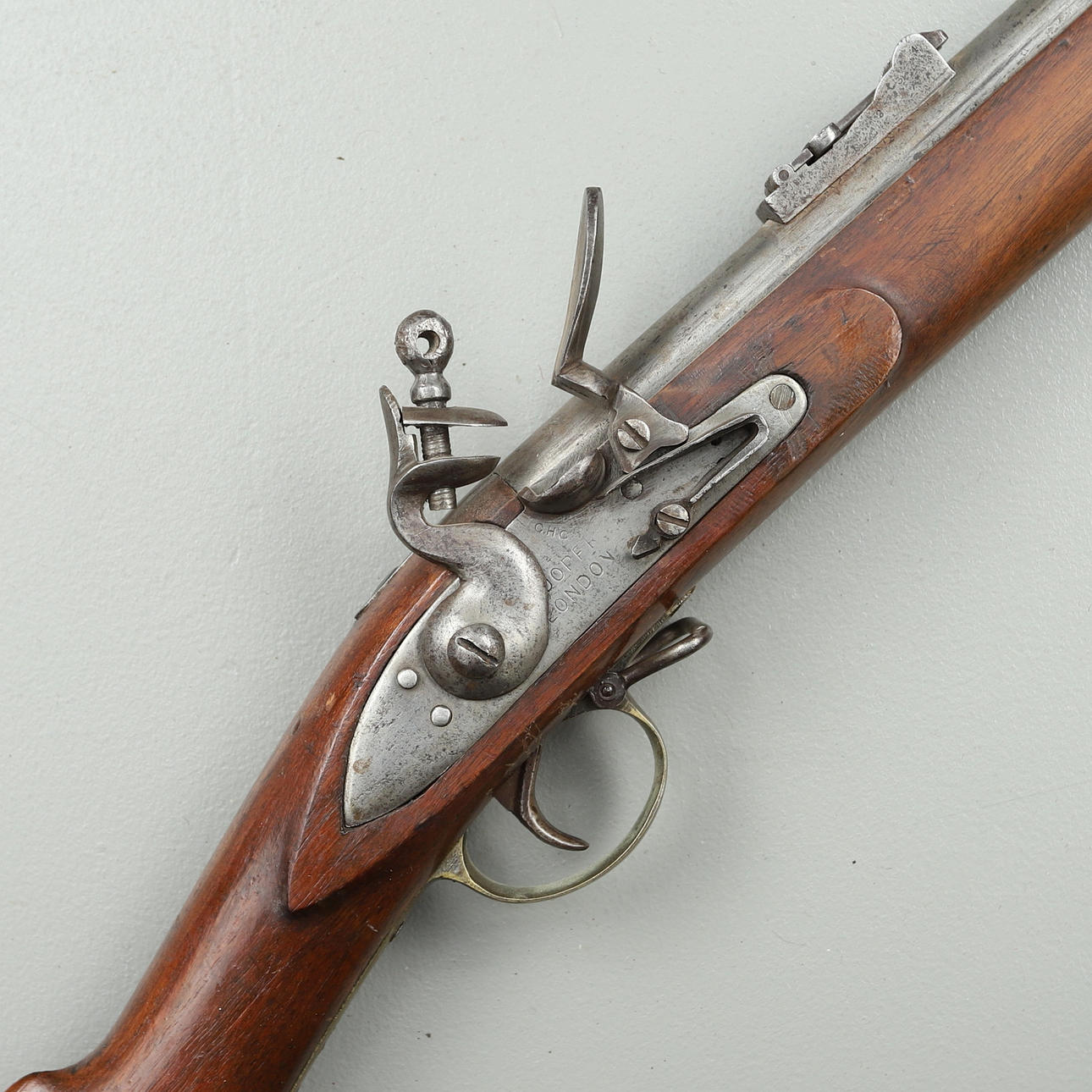 FLINT LOCK RIFLE, "Brown Bess", England. Weapons & Militaria - Guns ...