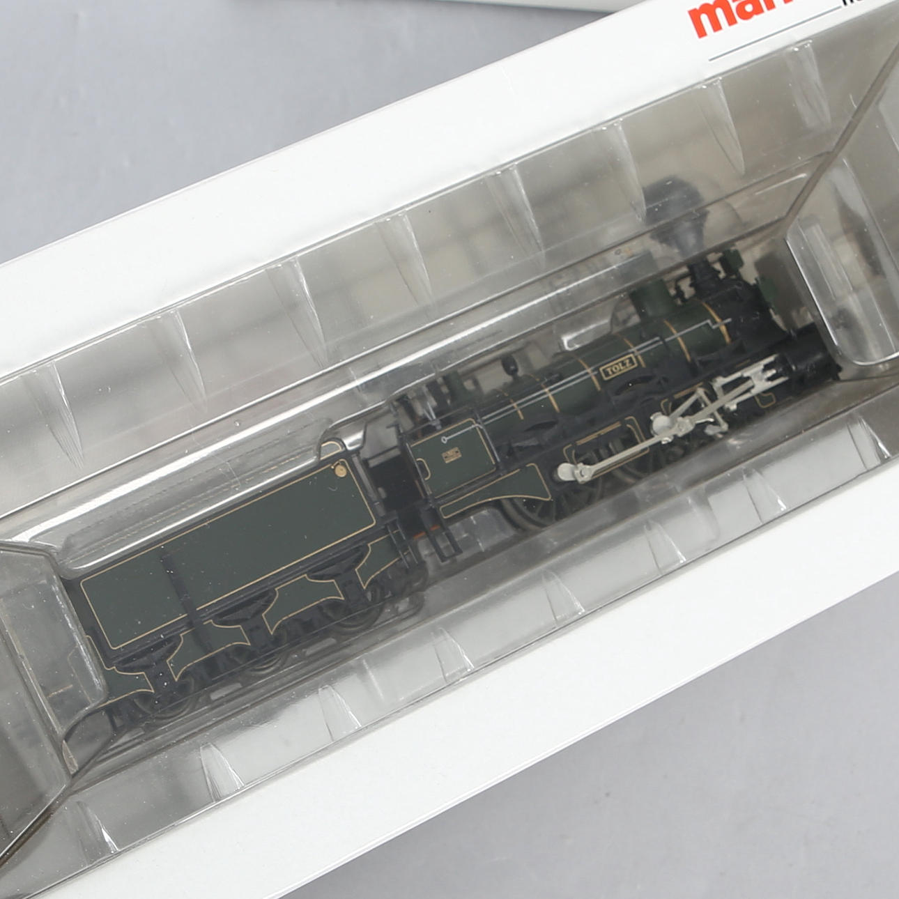 MÄRKLIN 34971 steam locomotive TÖLZ and 43982 associated wagon set with ...