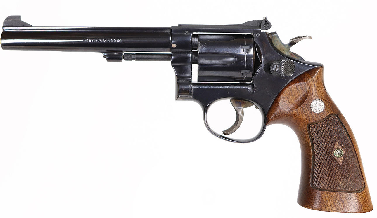 148. REVOLVER, American, Double Action, make Smith & Wesson, model 17-2 ...
