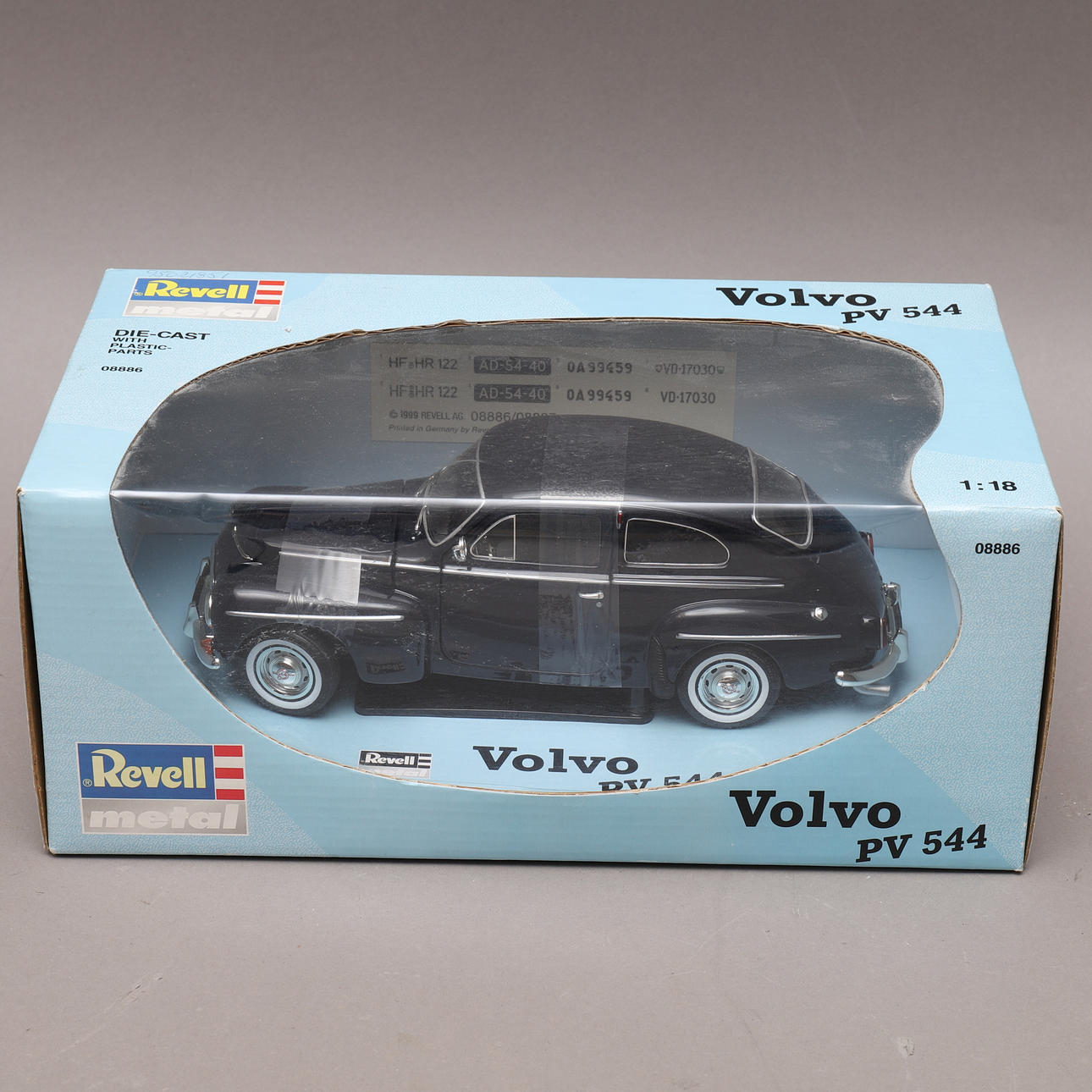 MODELLBIL, Volvo PV 544, Revell Metal, 2000-tal. Leksaker - Auctionet