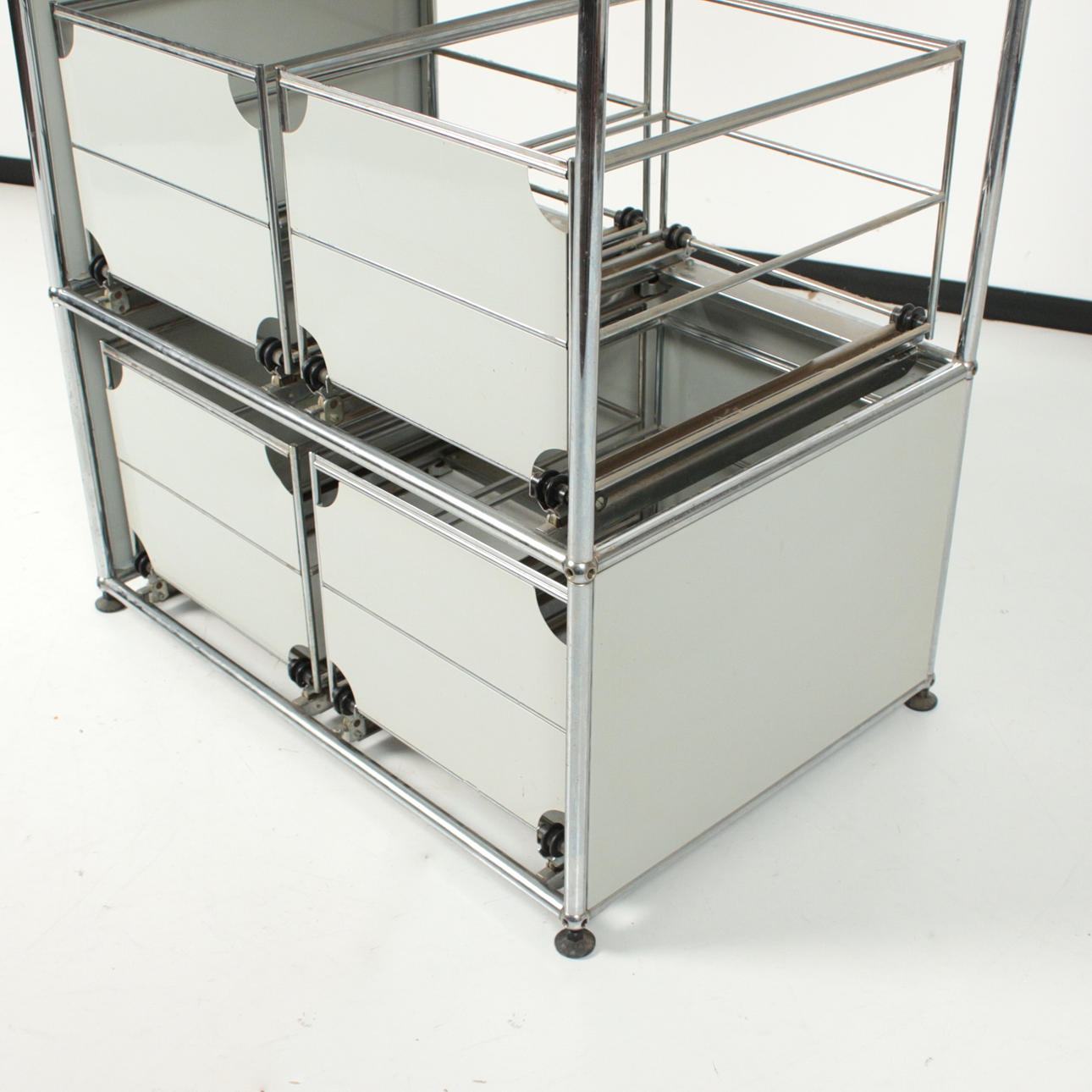 FRITZ HALLER & PAUL SCHÄRER. Modular furniture / large cabinet / office ...