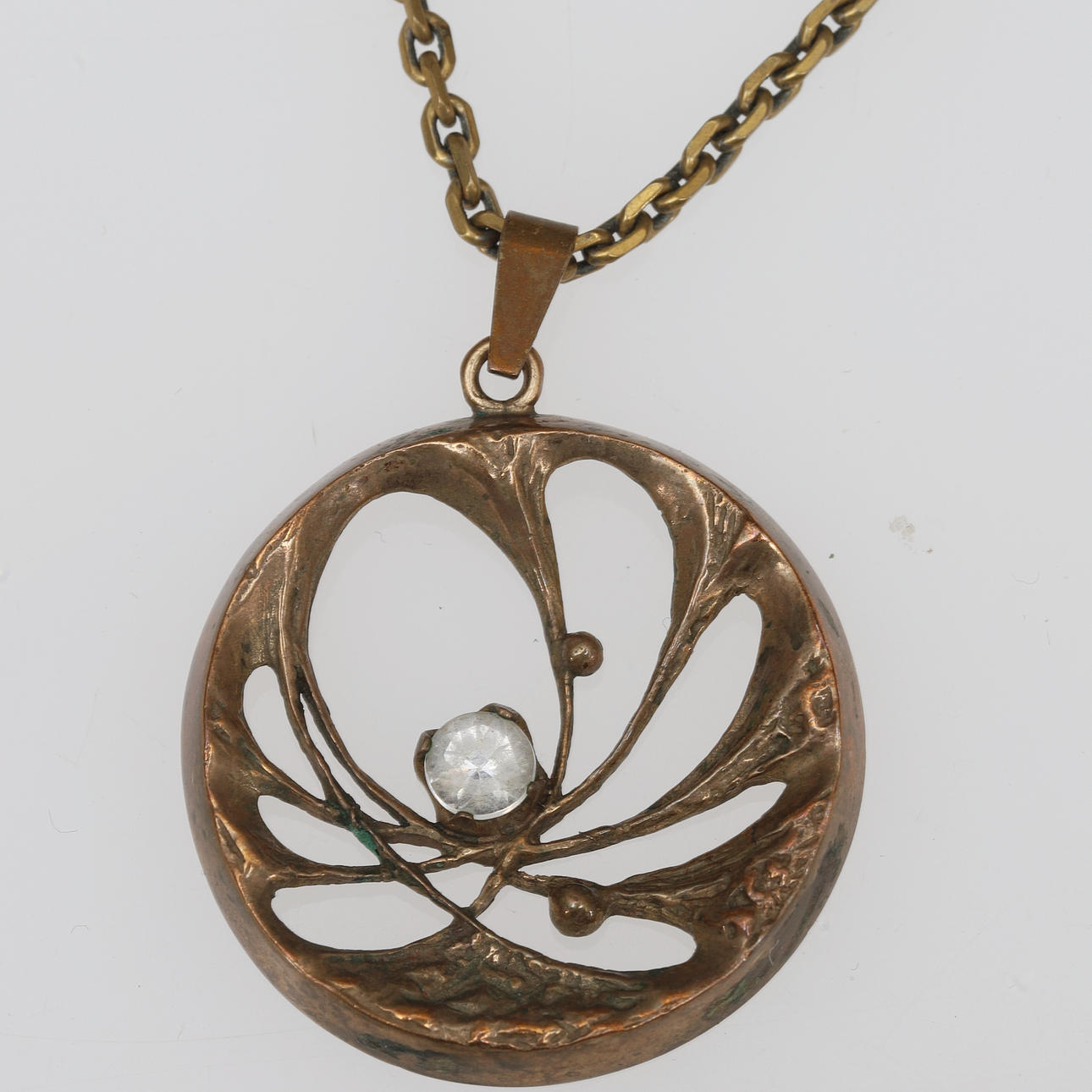 COLLIER, brons, Karl Laine, Finland. Smycken & Ädelstenar - Collier ...