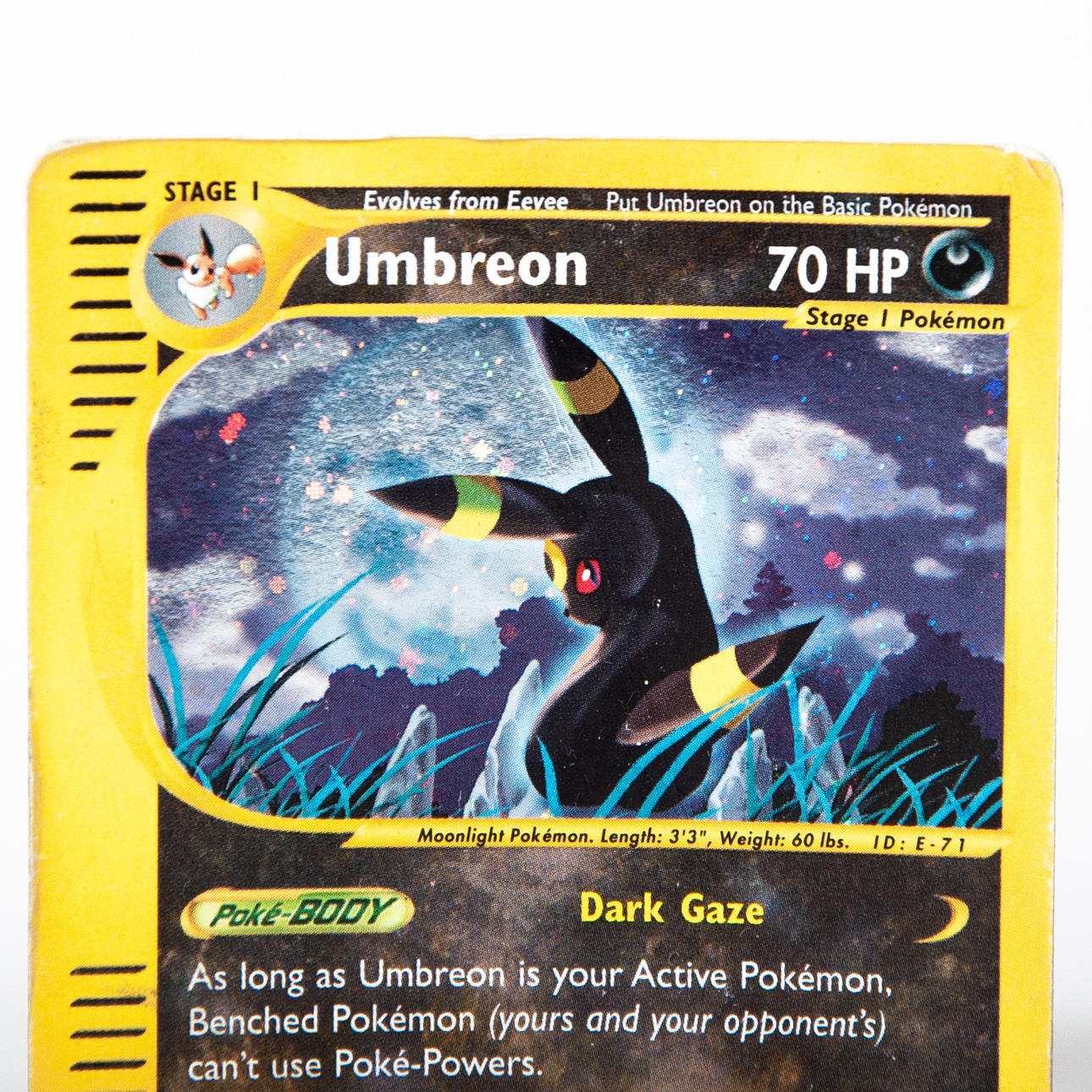UMBREON - H30/H32 - Holo, Skyridge, Pokemon Cards. Toys - Auctionet